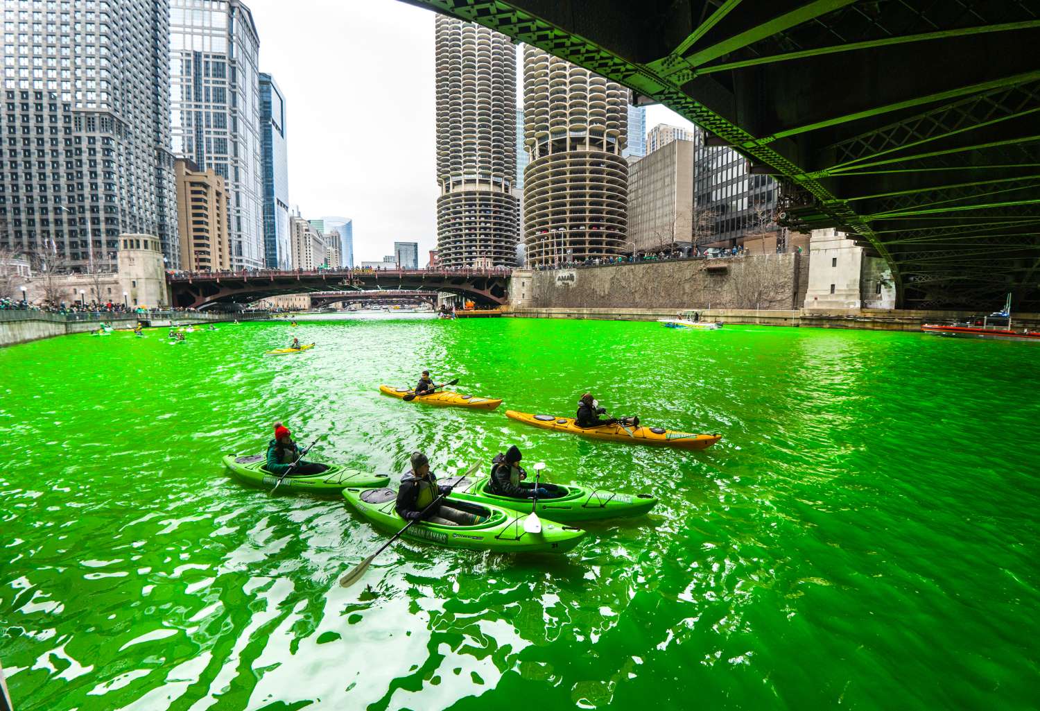 The Vibrant Tradition of Chicago River Green Dye: Celebrating St ...